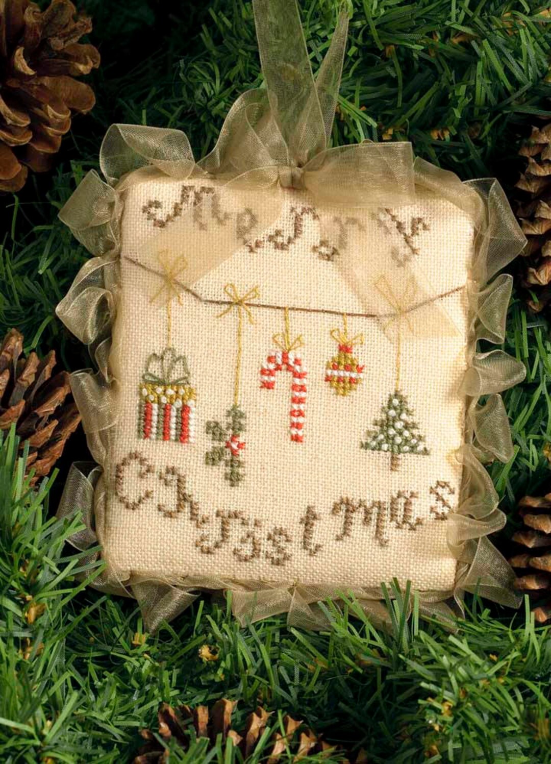 Christmas Laundry Designed by Dames of the Needle/finger Work - Etsy