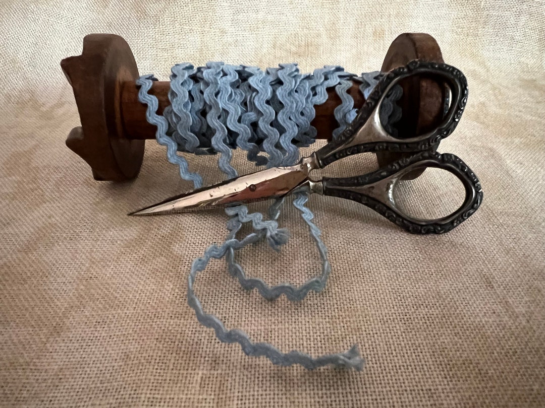 Almost Rain 1/4 Rick Rack 3 Yard Hand Dyed by From the Cauldron ...