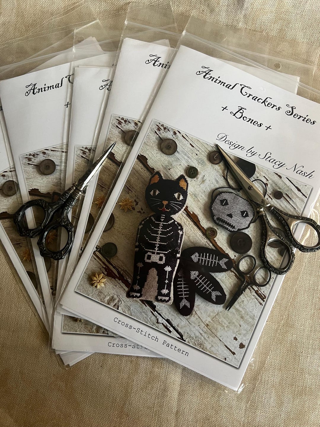 Animal Crackers Series Bones by Stacy Nash - Etsy