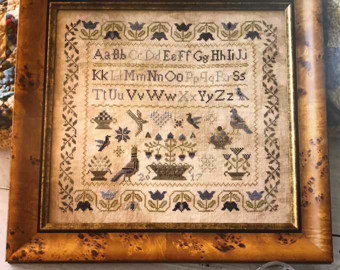 Ann Wright 1726 Reproduction by Samplers Not Forgotten - Etsy