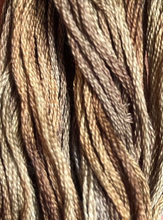 Tortoise Shell Thread by the Gentle Art Over Dyed Cotton - Etsy
