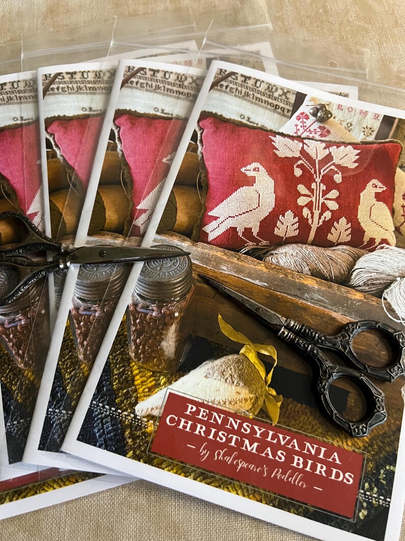 Pennsylvania Christmas Birds Designed by Shakespeare’s Peddler - Etsy