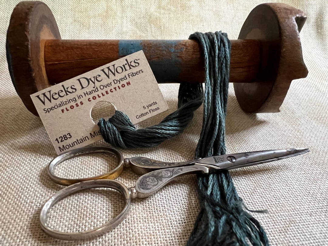 Mountain Mist by Weeks Dye Works Overdyed Cotton Thread - Etsy