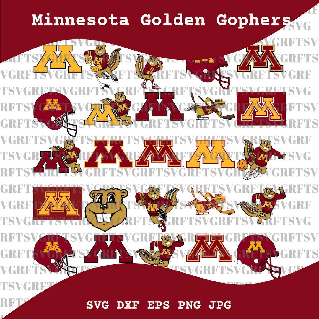 Golden Gophers SVG Bundle, Minnesota Football, SVG Bundle, Cricut ...