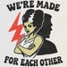 Frankenstein Valentine PNG: Vintage Romantic Saying Design (digital ...