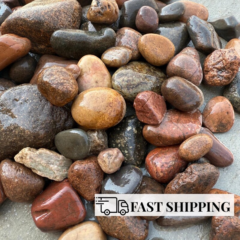 Natural River Rocks - Etsy