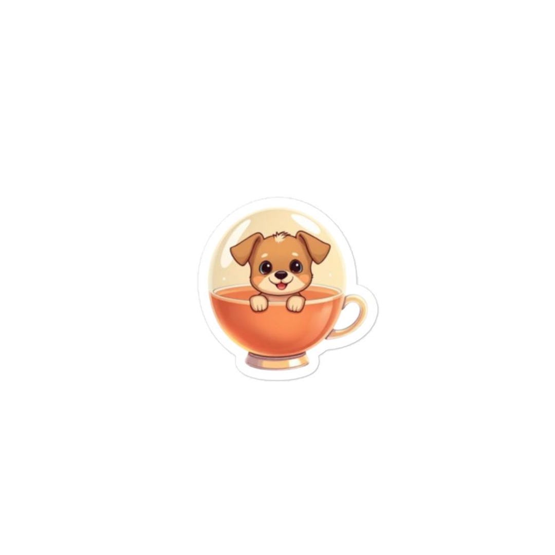Bubble Puppy Sticker: High Opacity Vinyl - Etsy