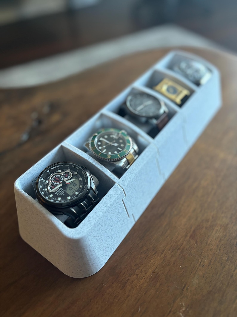Modular Watch Stand - Gift for Boyfriend, Dad, Brother - Watch Display ...