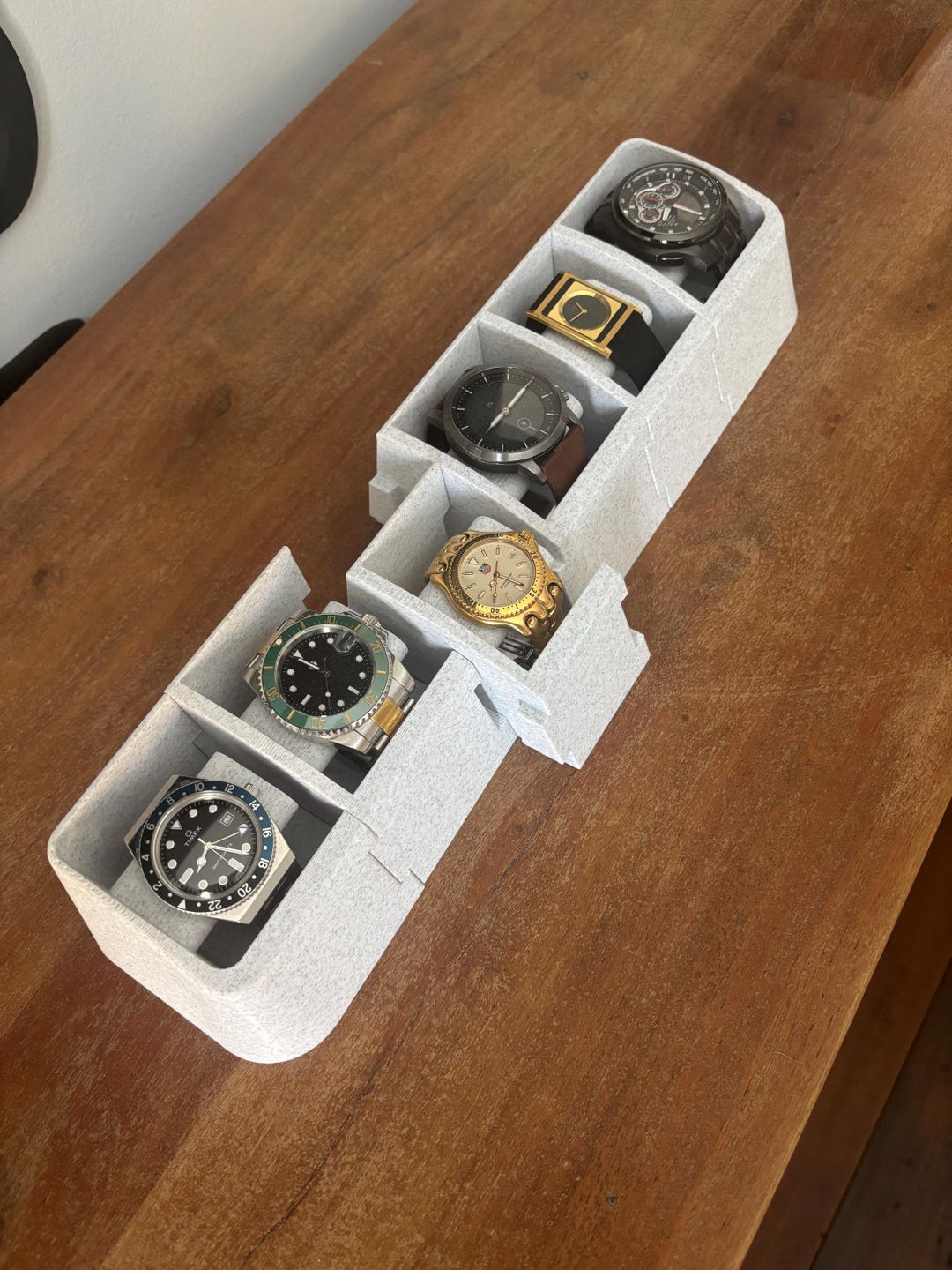 Modular Watch Stand - Gift for Boyfriend, Dad, Brother - Watch Display ...
