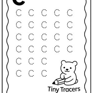 Lowercase Alphabet Tracing Worksheets: Preschool Handwriting Practice ...