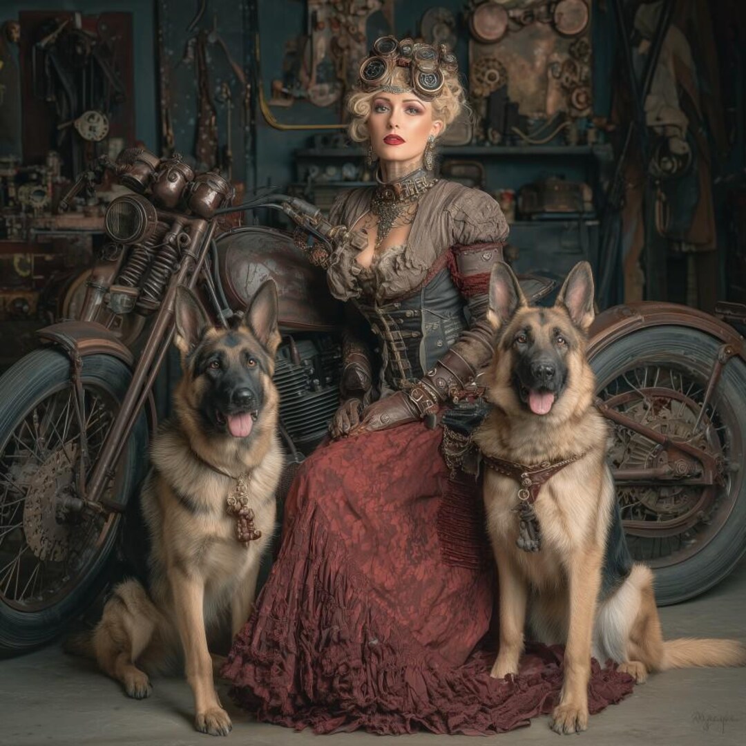 Iron Queen: the Steampunk Enforcer | Digital Download - Etsy