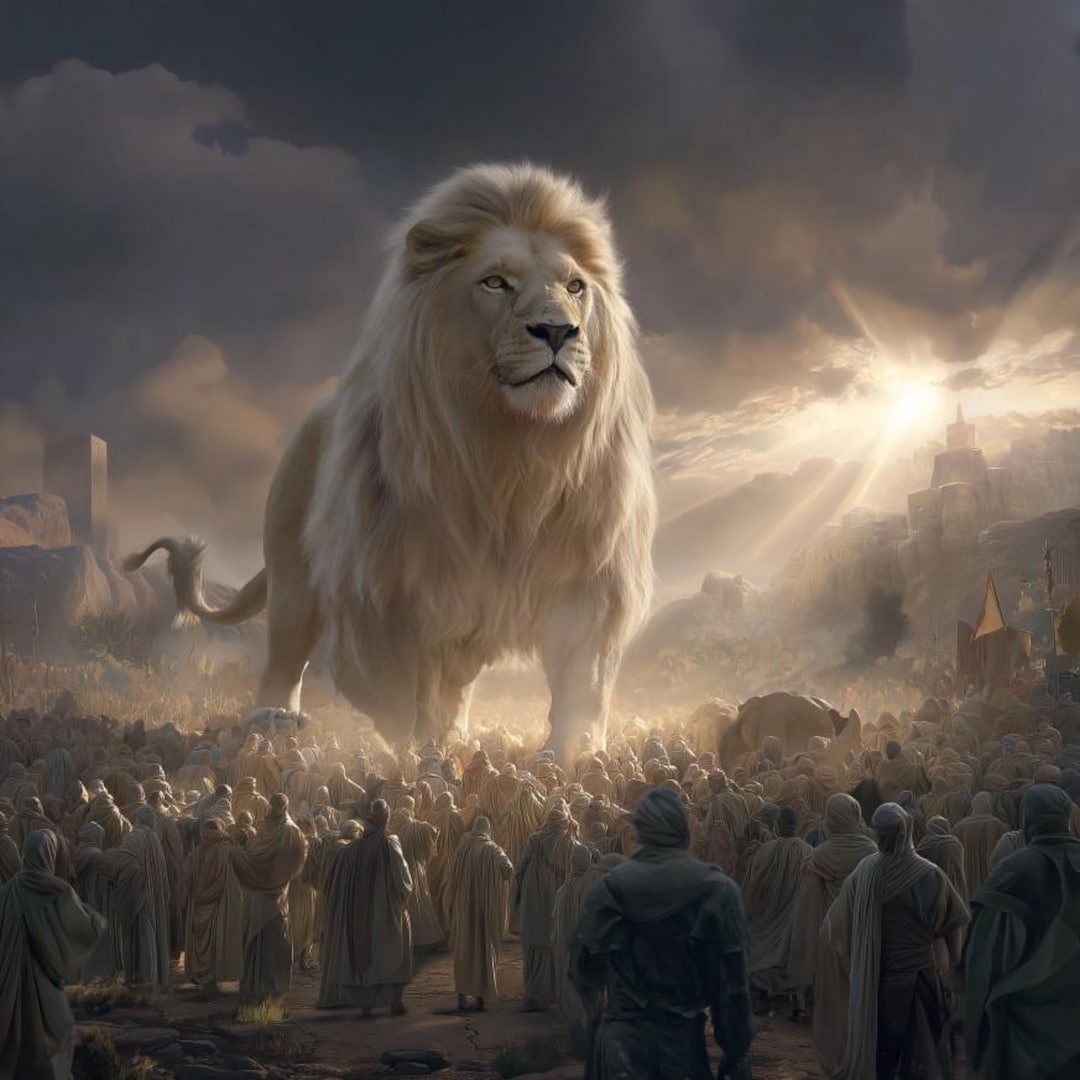 Lion of Judah Christian Wall Art Instant Download Printable Bible ...