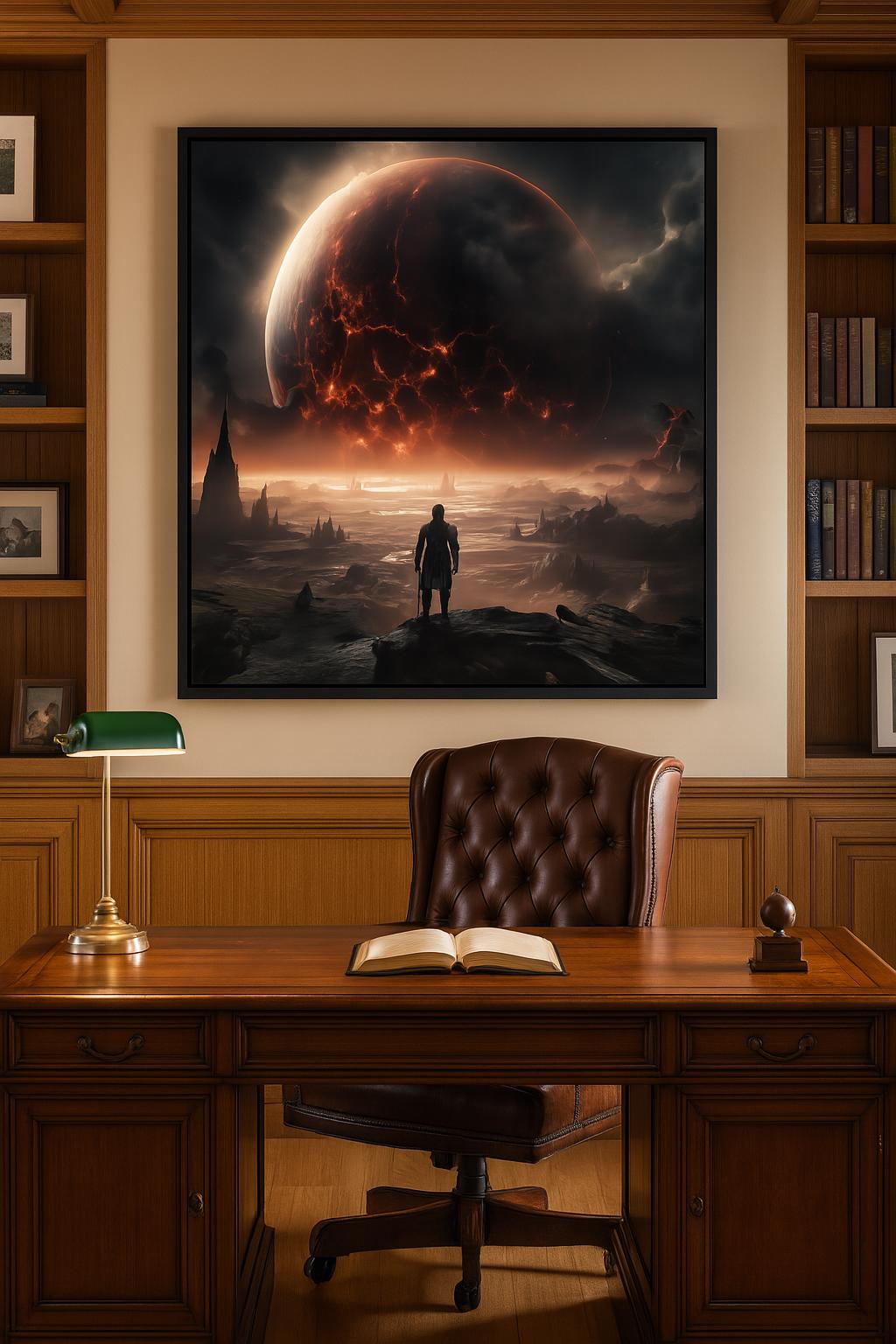 The Destroyer Approaches – Dramatic Fantasy Nibiru Digital Art, War ...
