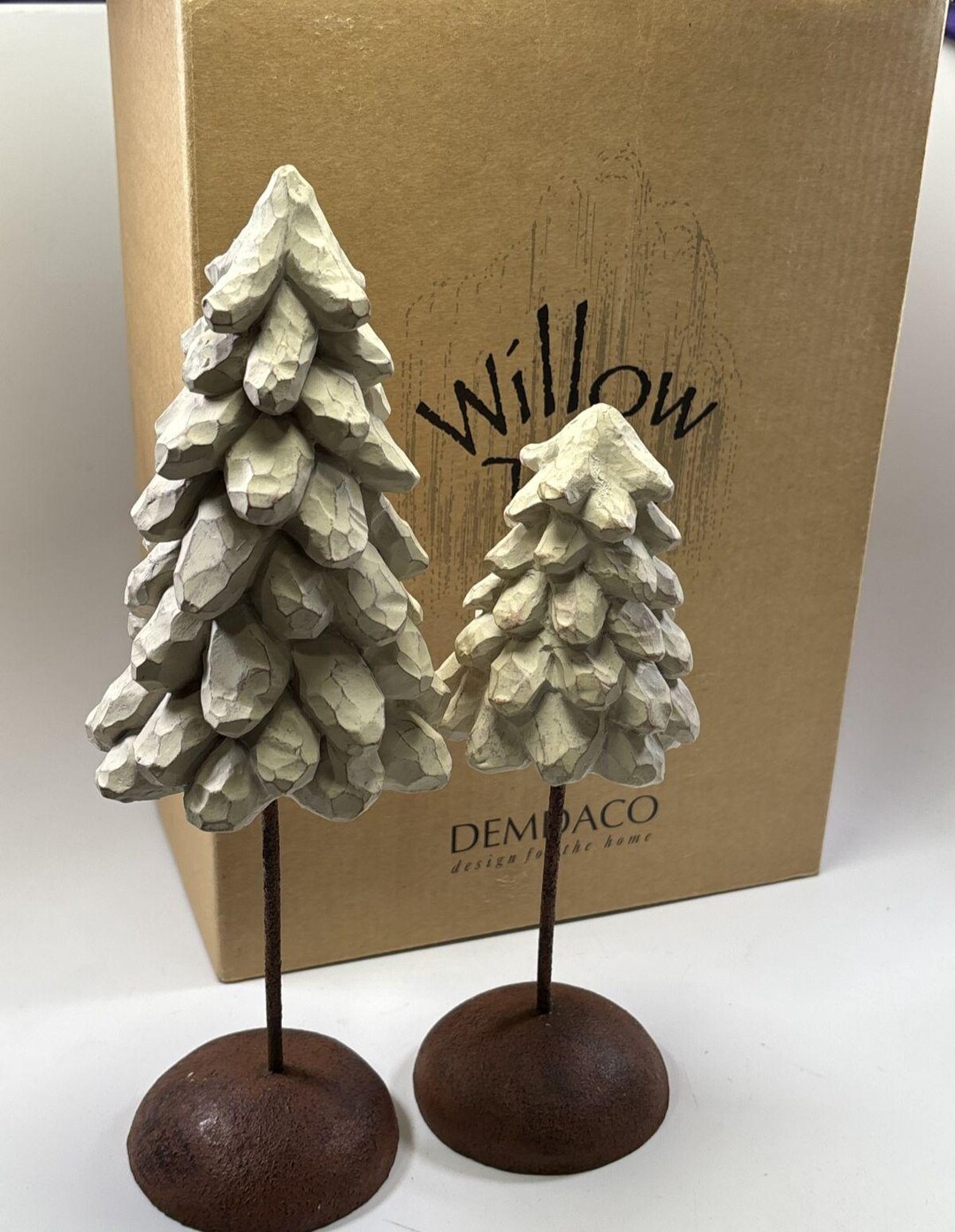 2 Rare 1999 Demdaco Willow Tree Nativity Trees Susan Lordi Retired W ...