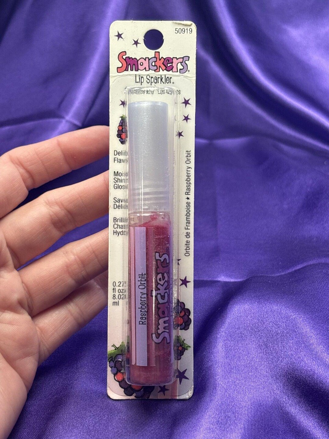 AS IS Vintage Bonne Bell Lip Smacker Sparkler Lip Gloss 50919 Raspberry ...