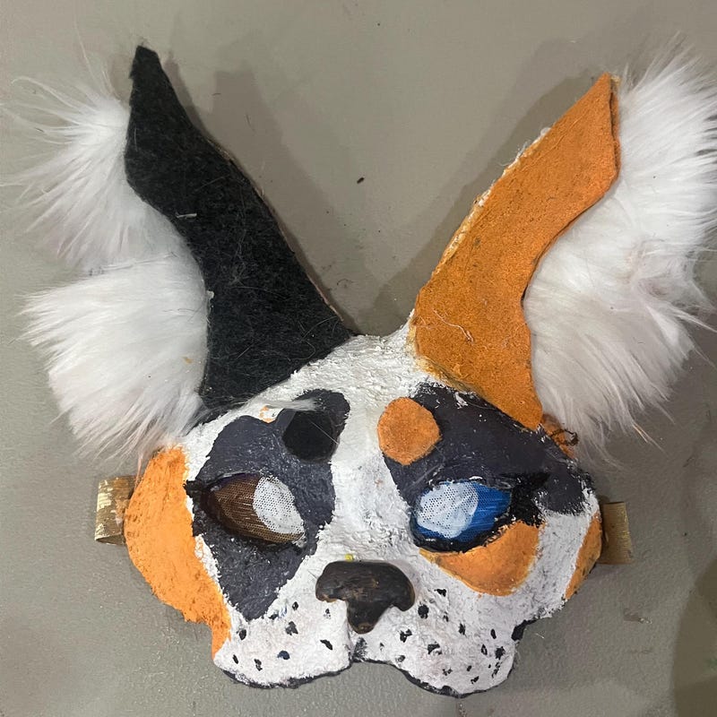 Calico Cat Therian Mask - Etsy