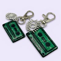 The Magnus Archives Inspired Handmade Casette/eye Earrings - TMA Fears ...