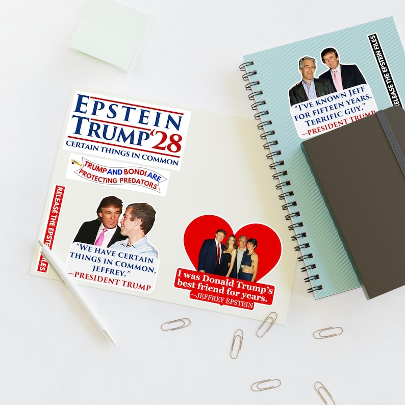 Release the Epstein Files - Trump Epstein Quotes & Parody - Vinyl ...