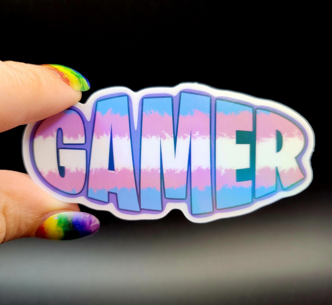 Gamer Pride Sticker for Water Bottle, Laptop, Skateboard - Etsy