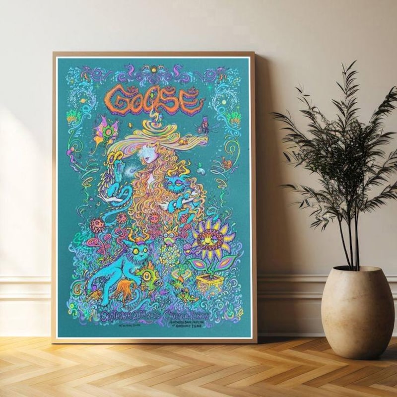 Chicago Band Art Poster - Etsy