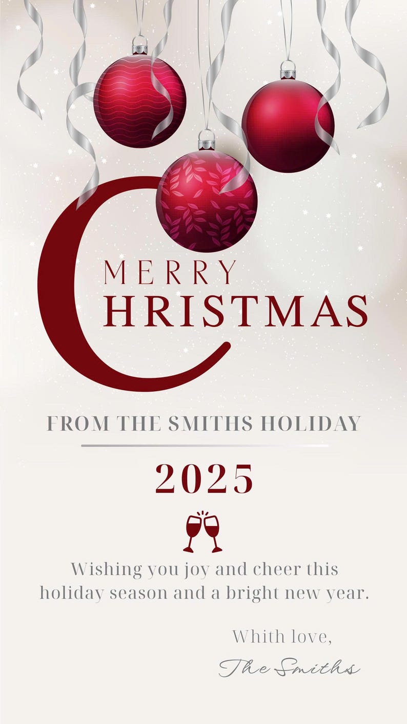 Editable Christmas Party Invitation Template | Printable Christmas ...