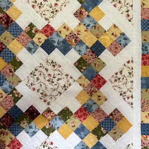 Country Charm Irish Chain Quilt - Made to Order / 3 Sizes - Etsy