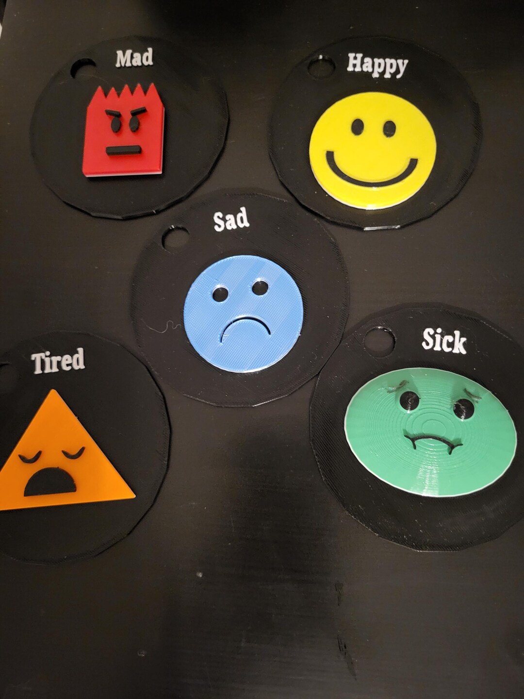 High Contrast Feelings Symbols - Etsy