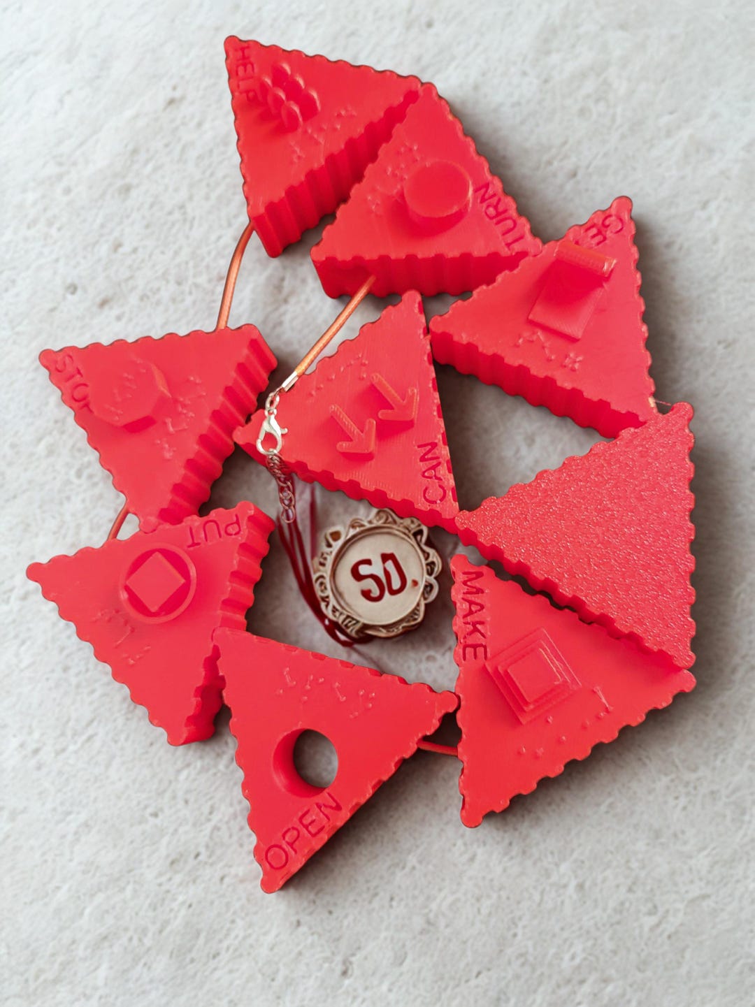 Red Verb Set - Etsy
