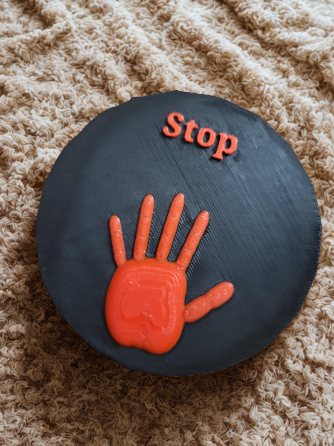 High Contrast Symbol for "stop" - Etsy