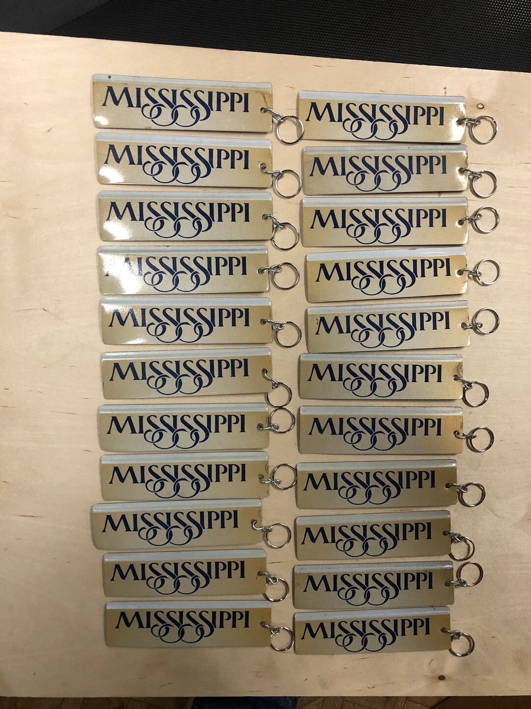 Lot of 22 Mississippi Vintage Mississippi License Plate Keychains - Etsy