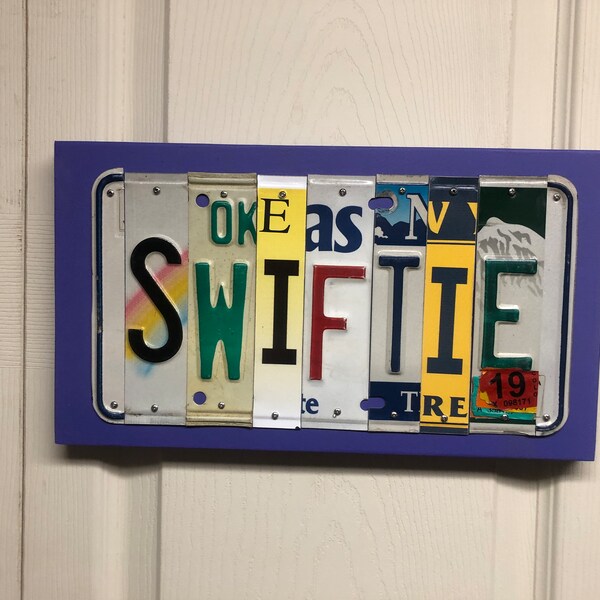 Swiftie Vanity Plate - Etsy