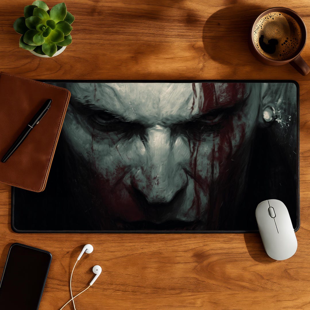 Dark Aesthetic Desk Mat Vampire Mesquerade Gaming Mousepad XXL Dark ...