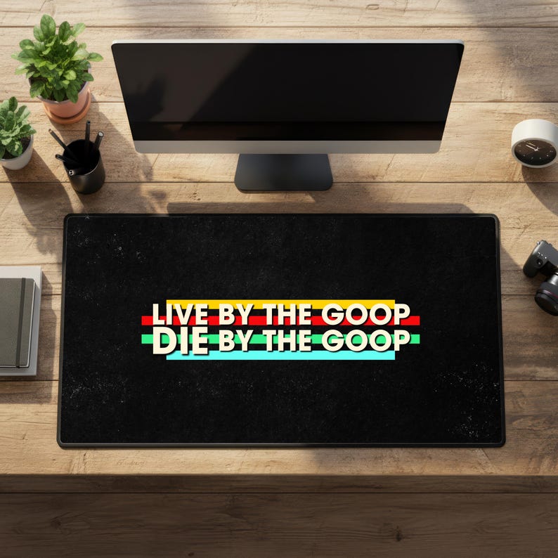 Limited Arc Raiders Gaming Desk Mat Live by the Goop Die by the Goop ...