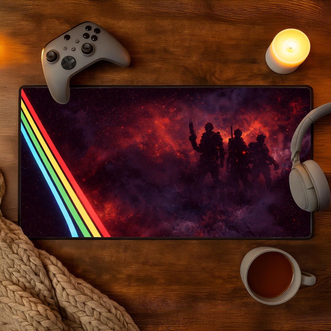 ARC Raiders Desk Mat Sci Fi Gaming Mouse Pad Large Desk Mat Gamer ...