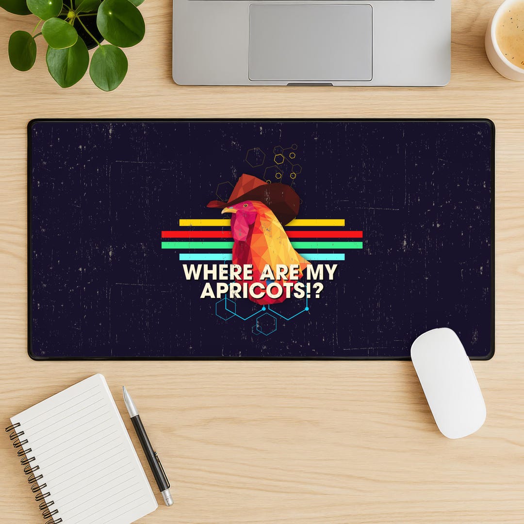 Arc Raiders Scrappy Funny Gamer Desk Mat Retro Arcade Gaming Mousepad ...