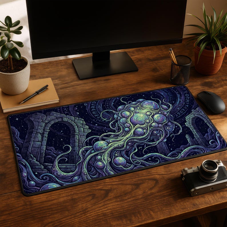 Tapete de mesa Eldritch Yog-Sothoth de Horror Cósmico, Mousepad Gamer ...