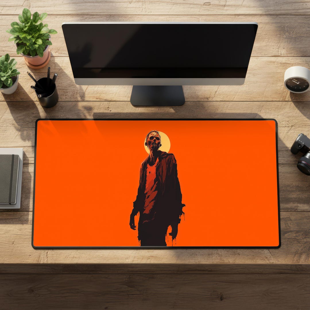 Zombie Horror Desk Mat Colorful Gaming Mousepad XXL Gift Idea for ...