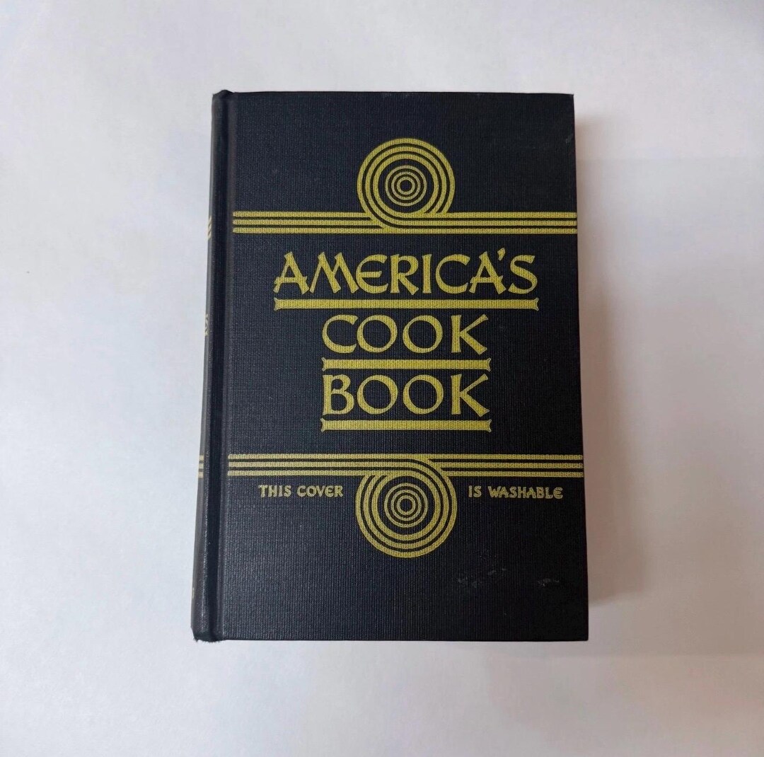 1937 America’s Cook Book NY Herald Tribune Home Institute 1st Ed. Art ...
