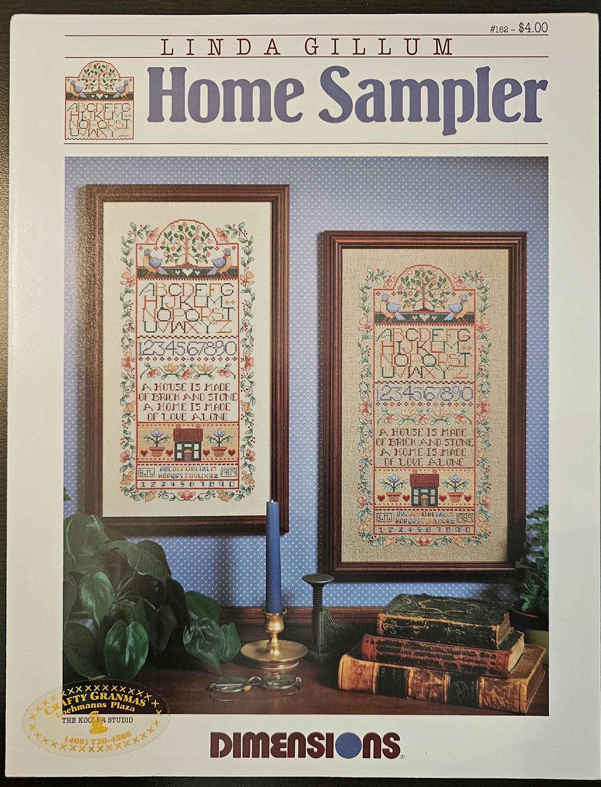 Home Sampler Cross Stitch Pattern - Etsy