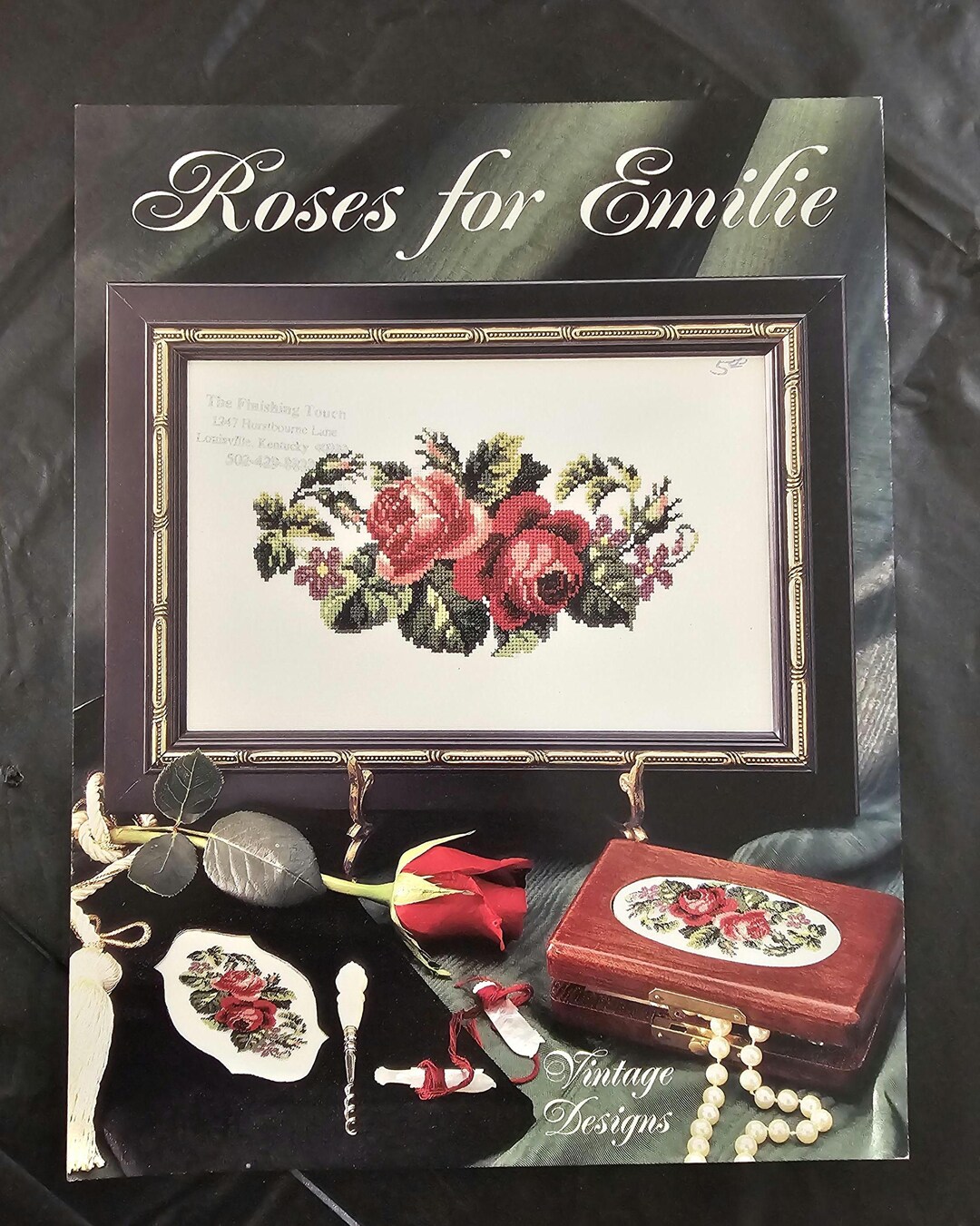 Roses for Emilie Cross Stitch Pattern - Etsy