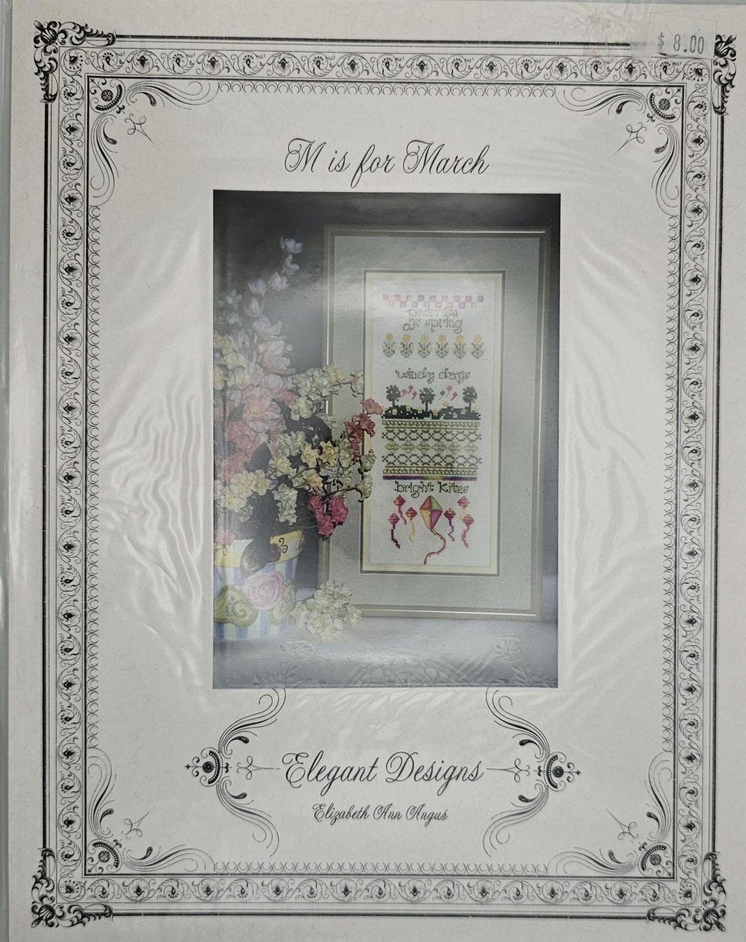 M is for March Cross Stitch Pattern Vintage Cross Stitch - Etsy