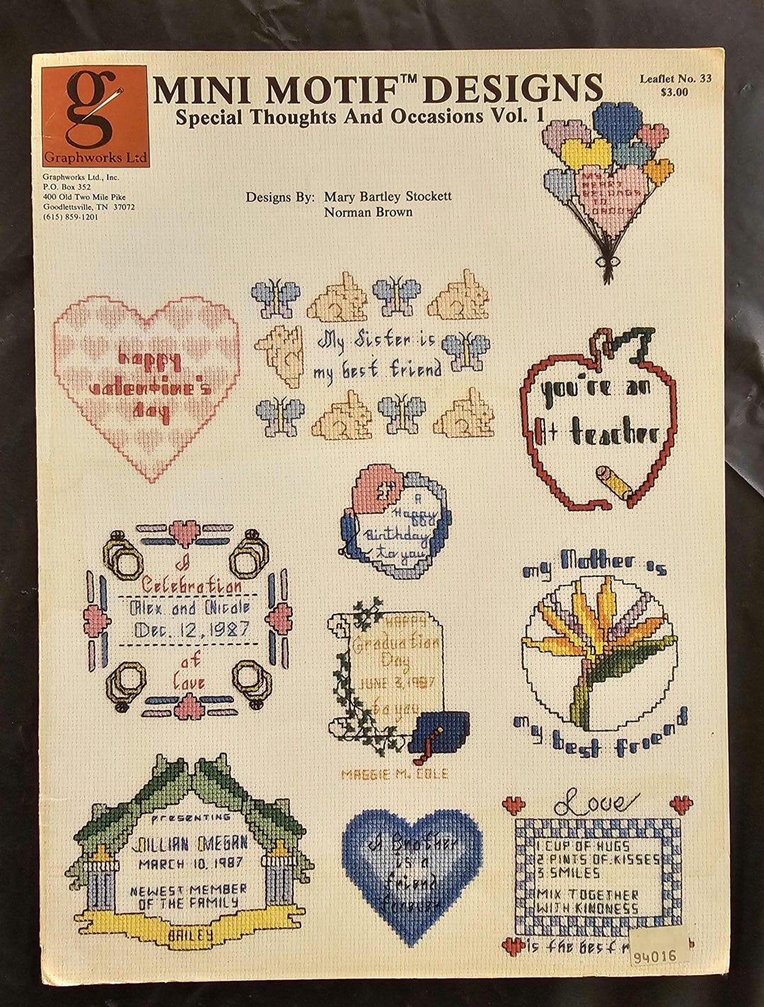 Vintage Mini Motifs Cross Stitch Pattern - Etsy