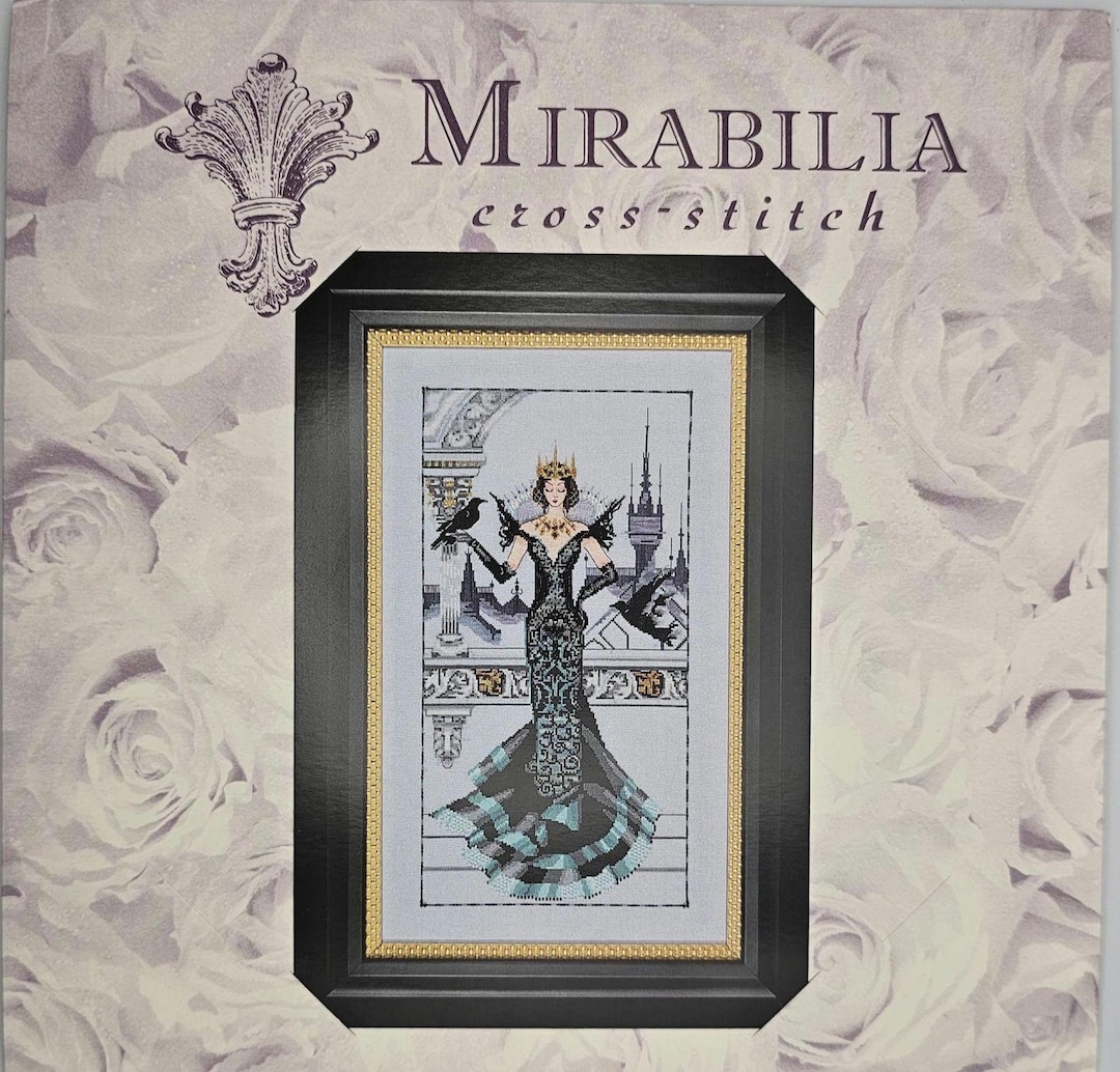 The Raven Queen Cross Stitch Pattern Nora Corbett Mirabilia Cross ...