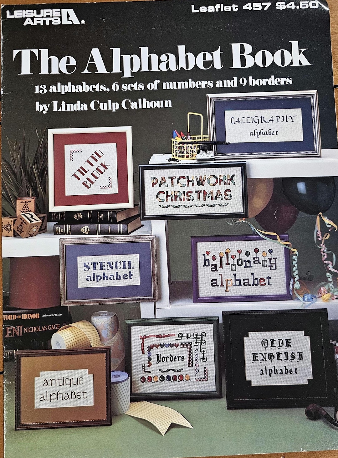 The Alphabet Book Cross Stitch Pattern - Etsy