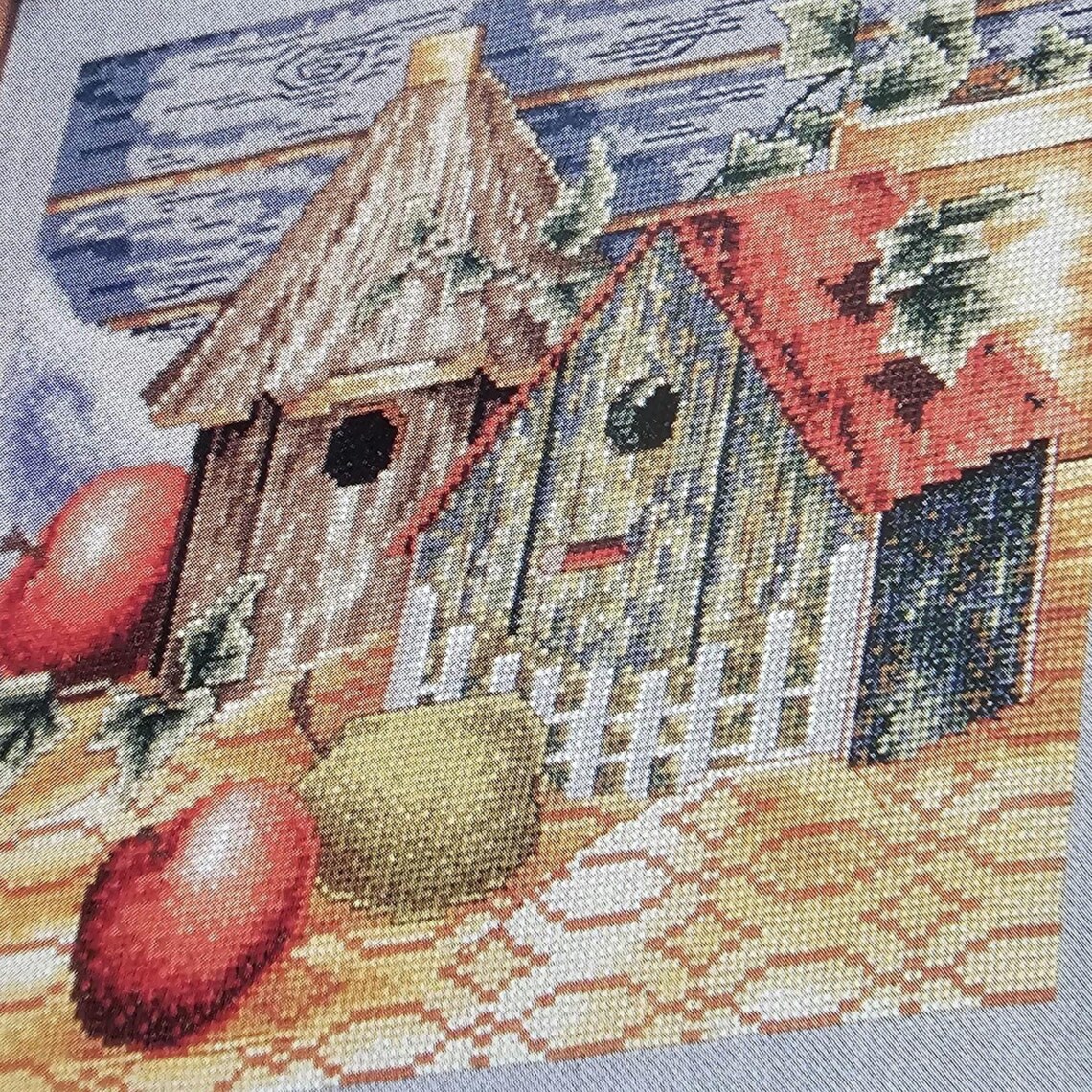 Country French Cross Stitch Pattern - Etsy
