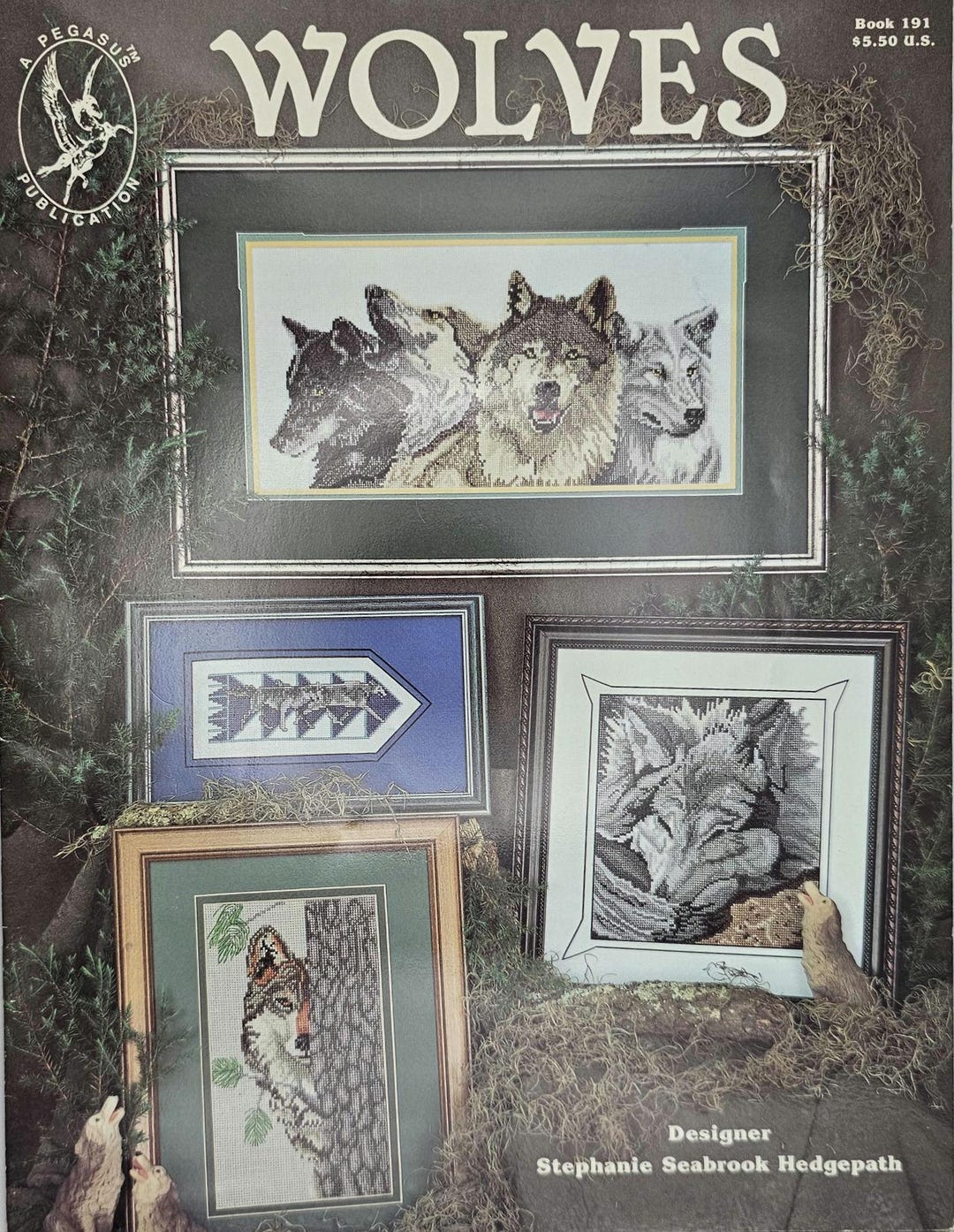 Wolves Cross Stitch Pattern Vintage Cross Stitch - Etsy