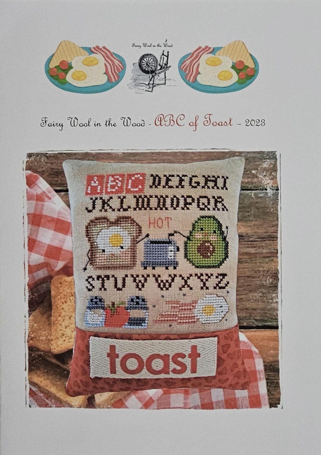 ABC of Toast Cross Stitch Pattern Mini Sampler - Etsy