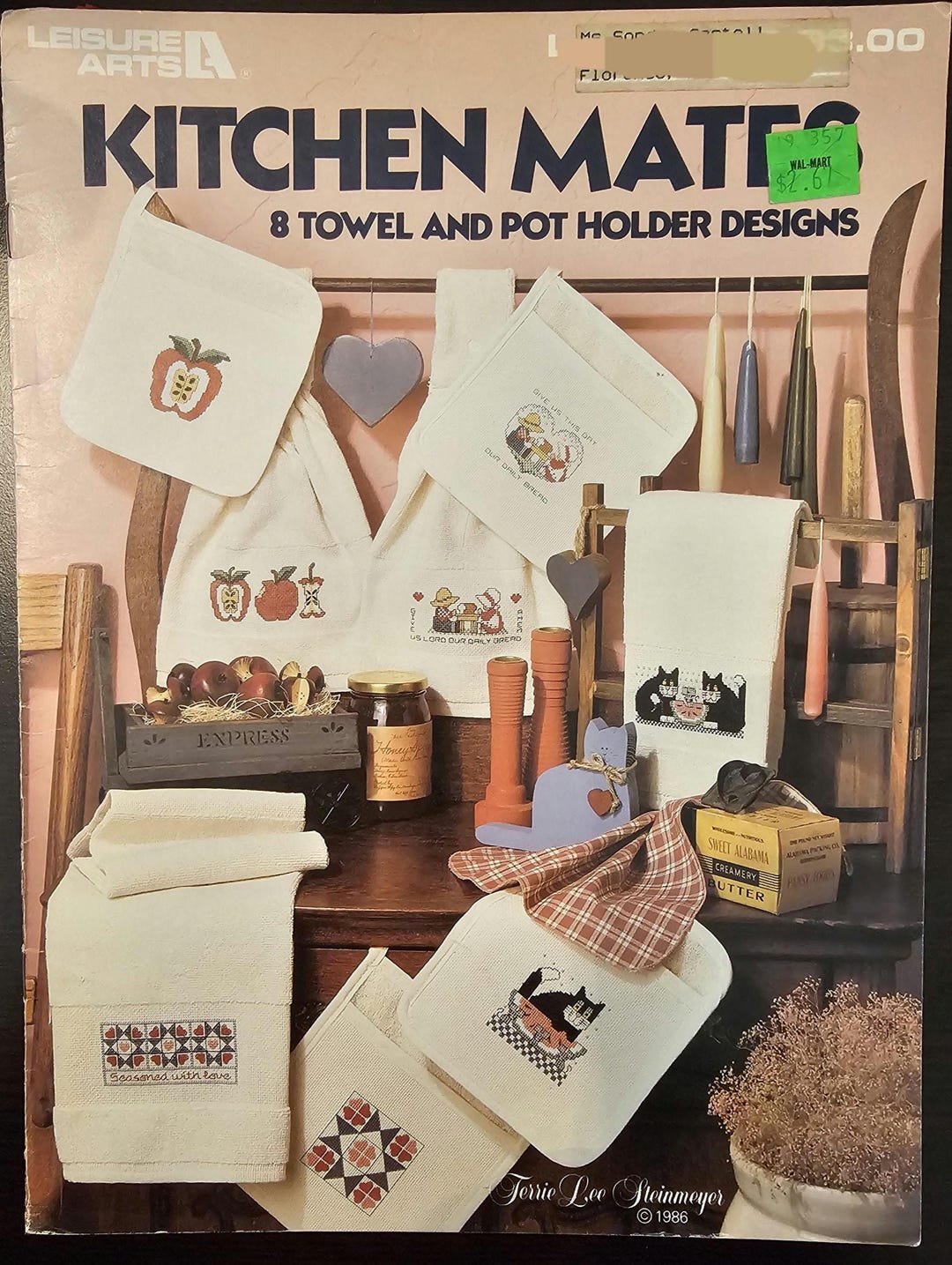 Kitchen Mates Cross Stitch Pattern Kitchen Decor Cross Stitch Apple ...