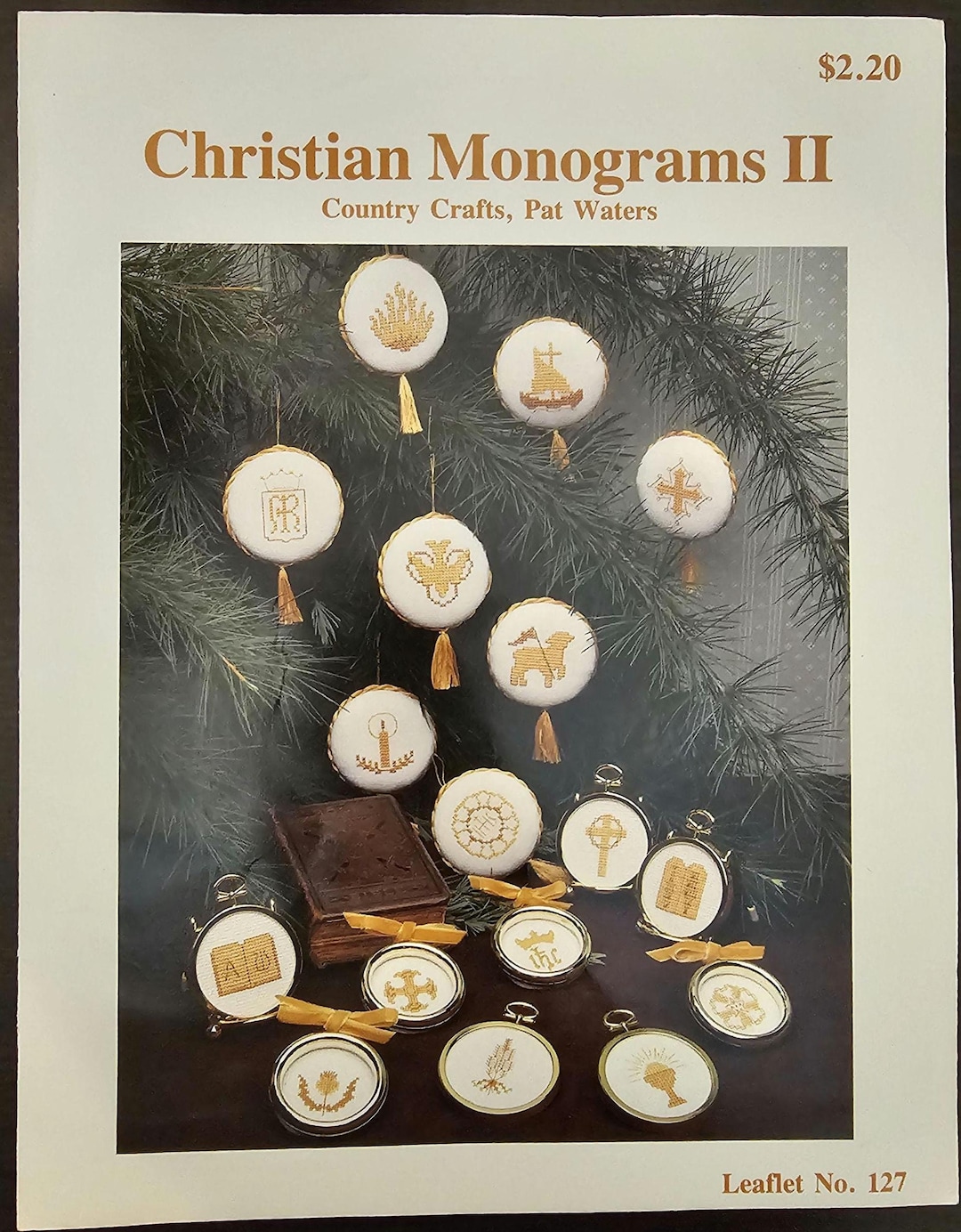 Christian Monograms II Cross Stitch Pattern Christian Symbol Religious ...