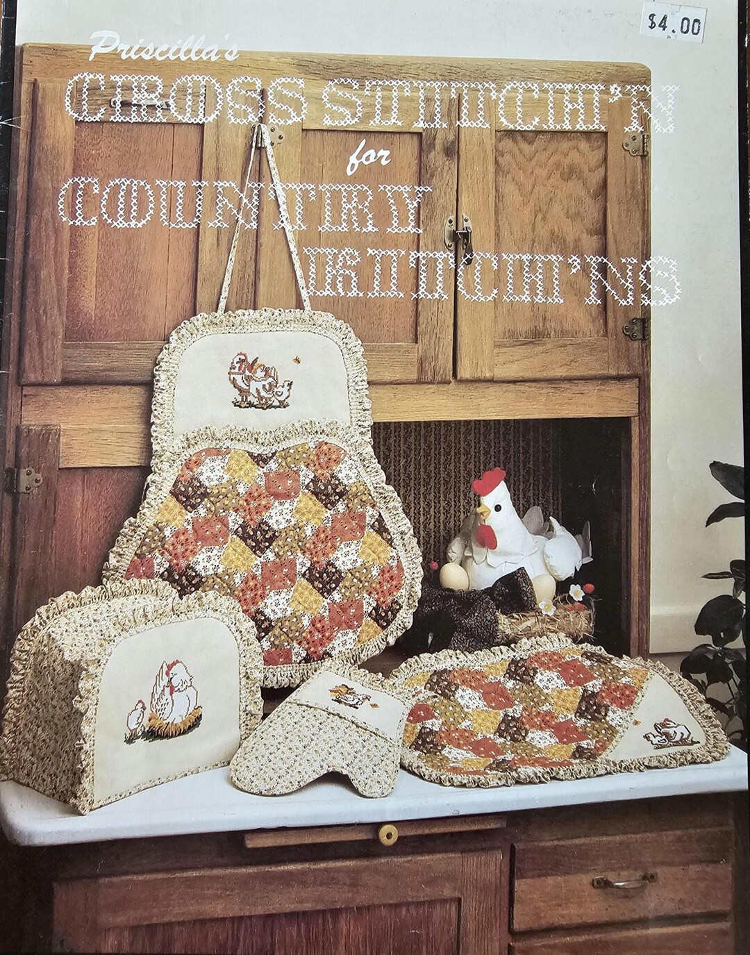 Cross Stitch'n for Country Kitch'ns Cross Stitch Pattern Country Cross ...